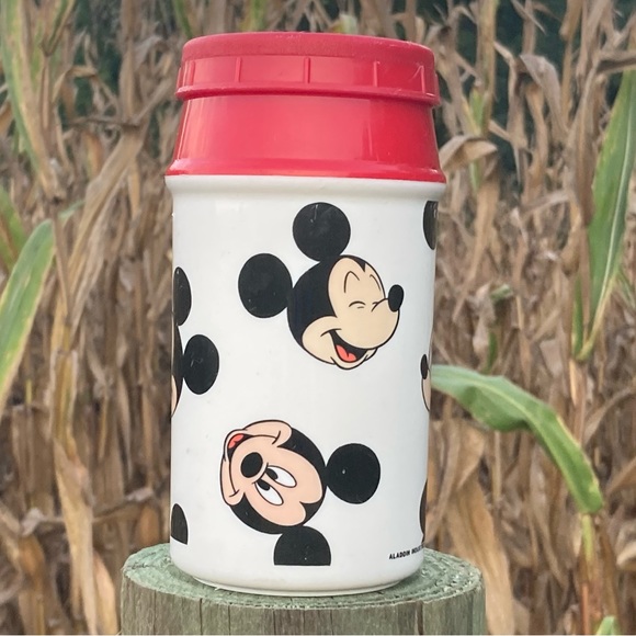 Disney | Dining | Vintage 8s Mickey Mouse Thermos | Poshmark